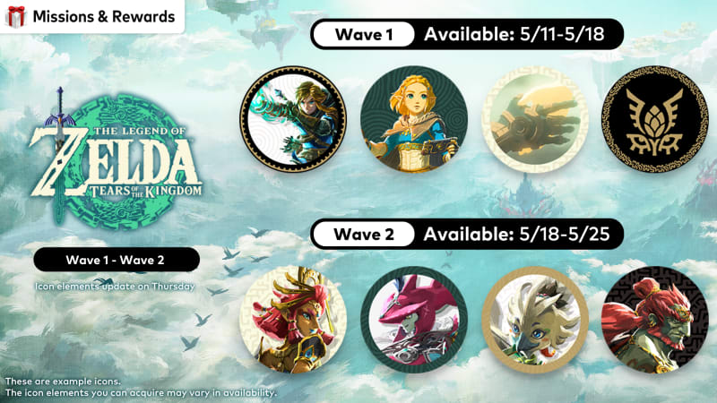 Limited Time Offer: Exclusive Legend of Zelda Icon Elements Available ...