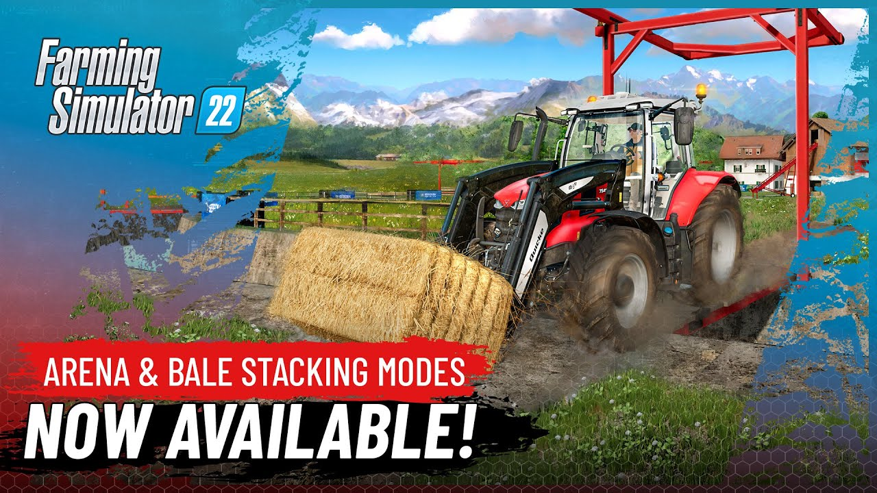Farming Simulator 22 Arena & Bale Stacking: New Multiplayer Modes are ...