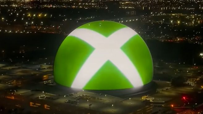 Microsoft Highlights Xbox in Grand Display on the Las Vegas Sphere ...