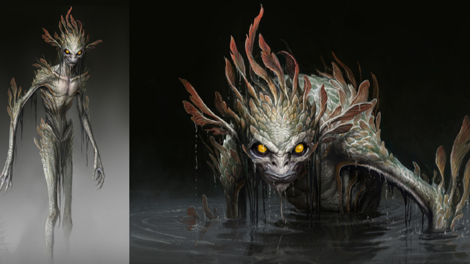 Chinese Concept Designer Revealed The Image Design of a Monster in God ...