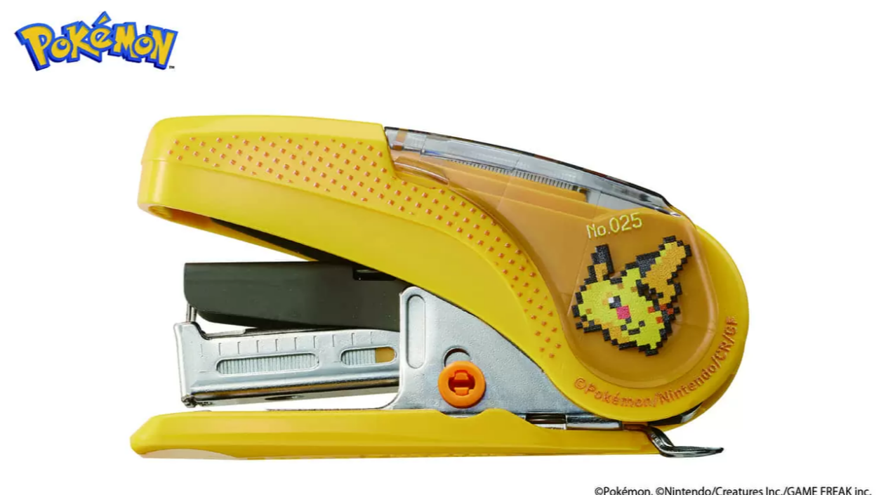 Staplers with Pixel Art Pokémon Are Going on Sale -- Superpixel