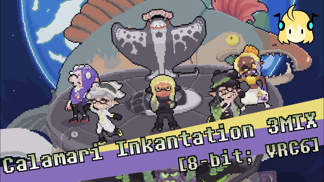 Splatoon 3 Fan Art: Calamari Inkantation 3MIX [8-bit; VRC6] -- Superpixel