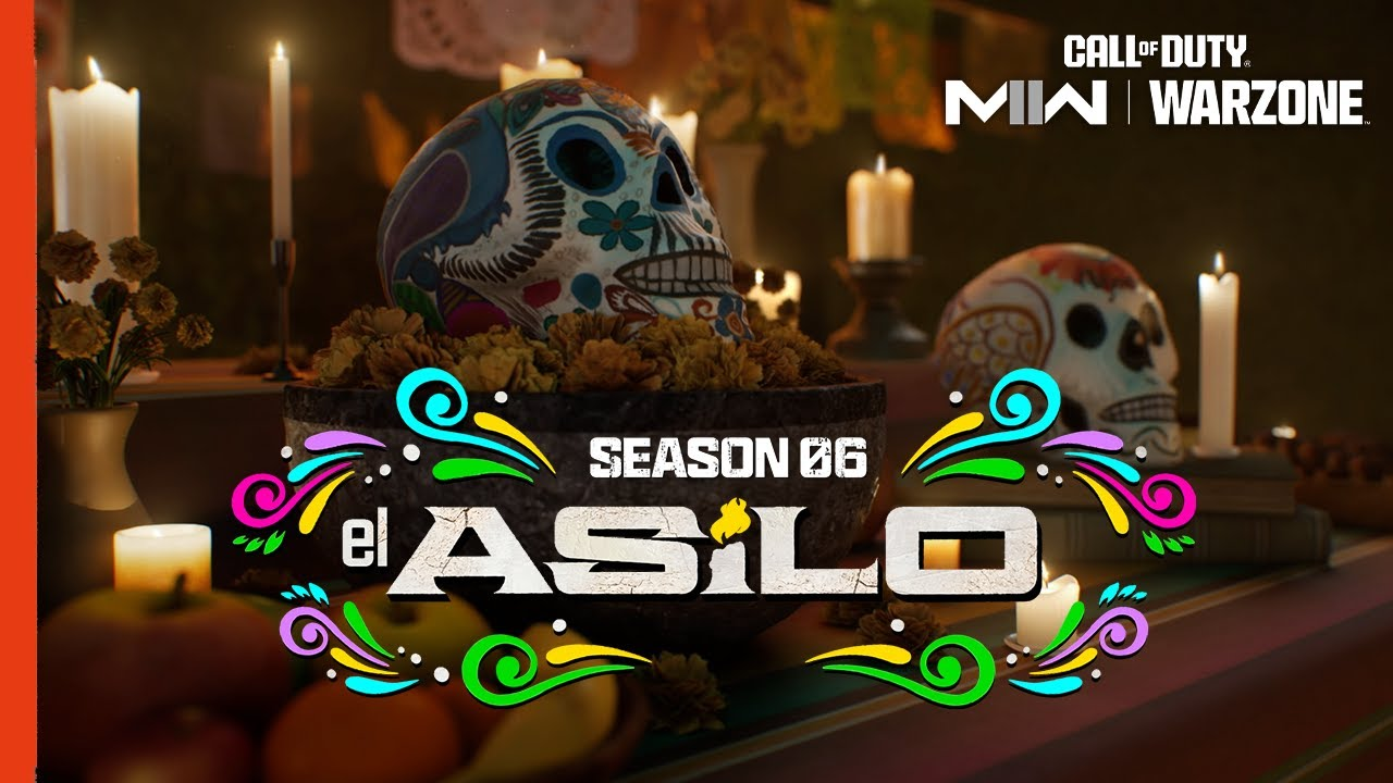 CoD: Modern Warfare II & Warzone Reskins El Asilo 'Dia De Muertos' Map ...