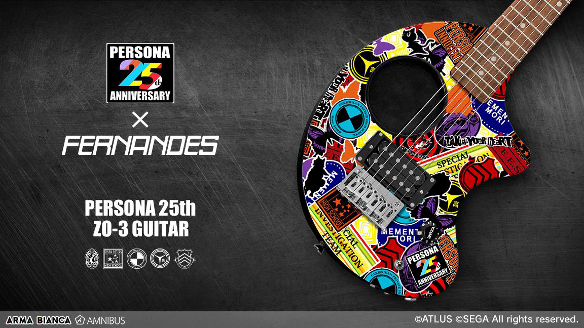 Check Out the Persona Themed ZO-3 Electric Guitar -- Superpixel