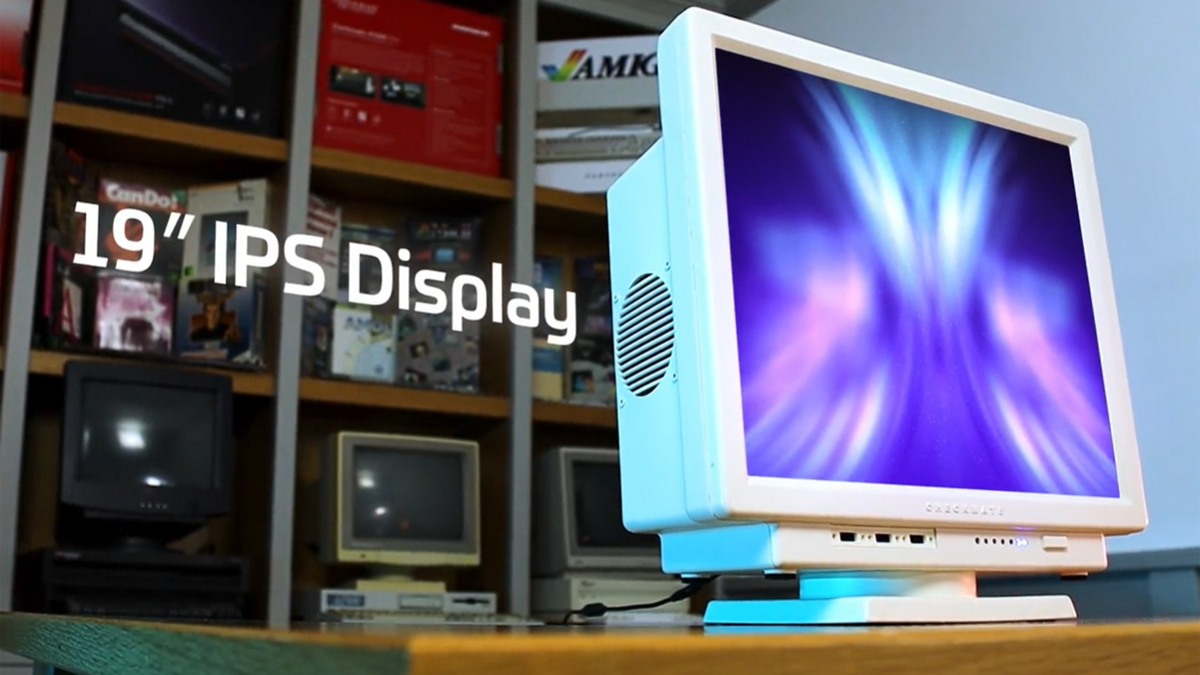 An LCD that Supports Retro Console and Old PC Started Crowdfunding ...