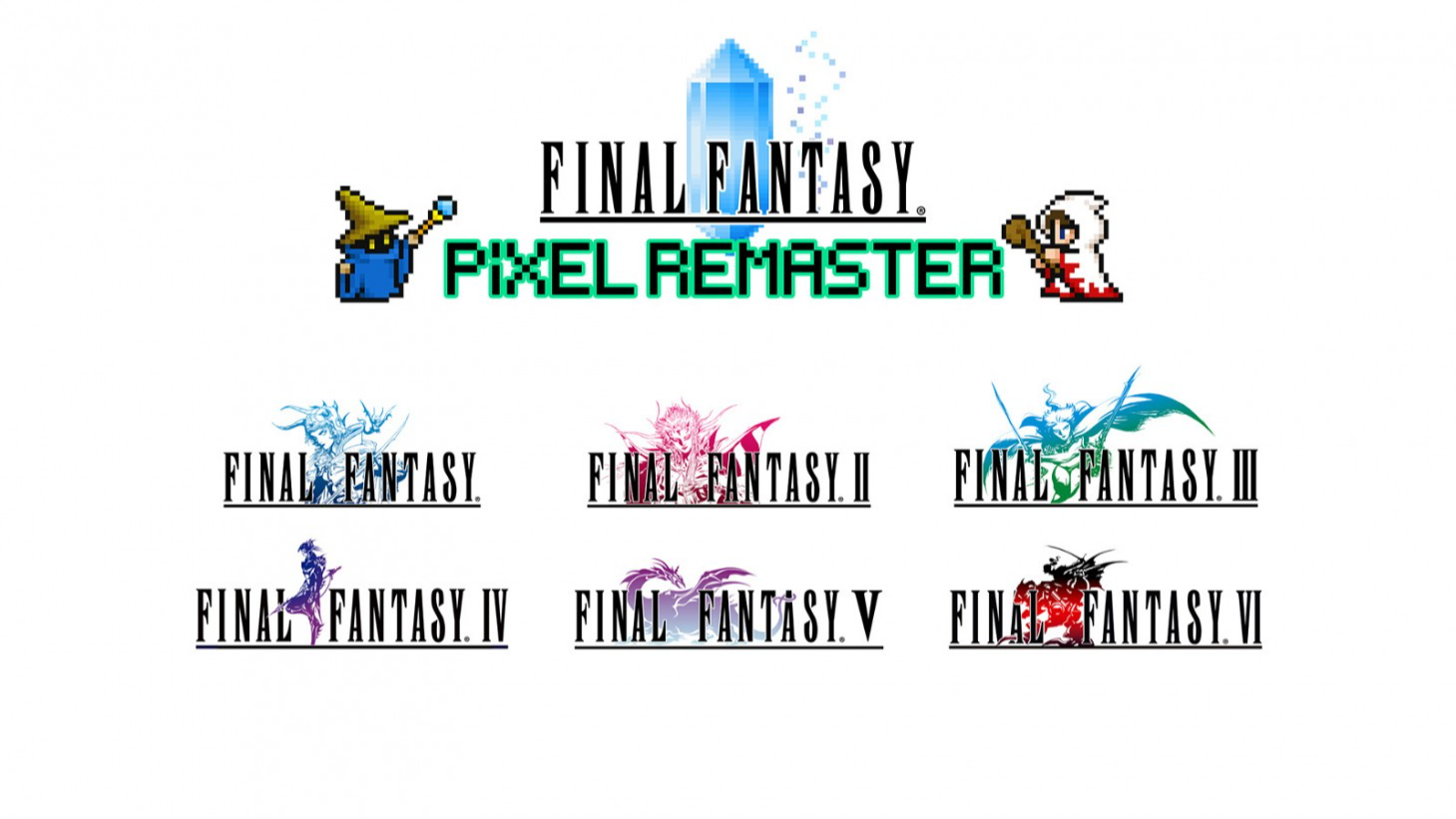 The FINAL FANTASY Pixel Remaster Series is Coming April 19 -- Superpixel
