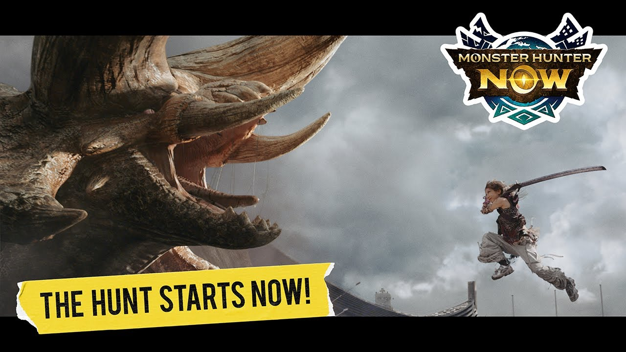 AR Mobile Game "Monster Hunter Now" Unveils Promotional Trailer ...