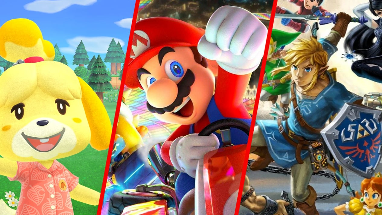 Nintendo Switch's Top Sellers Dominate Gaming Charts -- Superpixel
