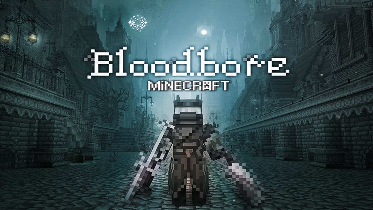 Indie Dev Recreated Yharnam from Bloodborn in Minecraft Over Two Years ...